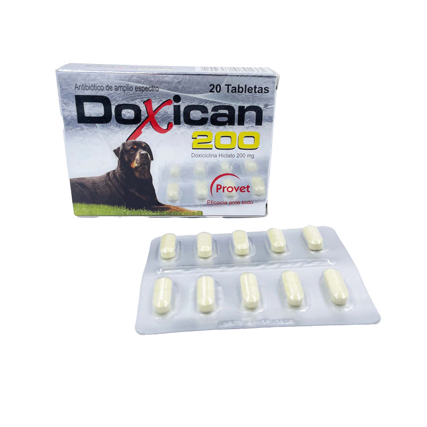 Doxican 100/200 MG (POR TABLETA) – Royi Pets